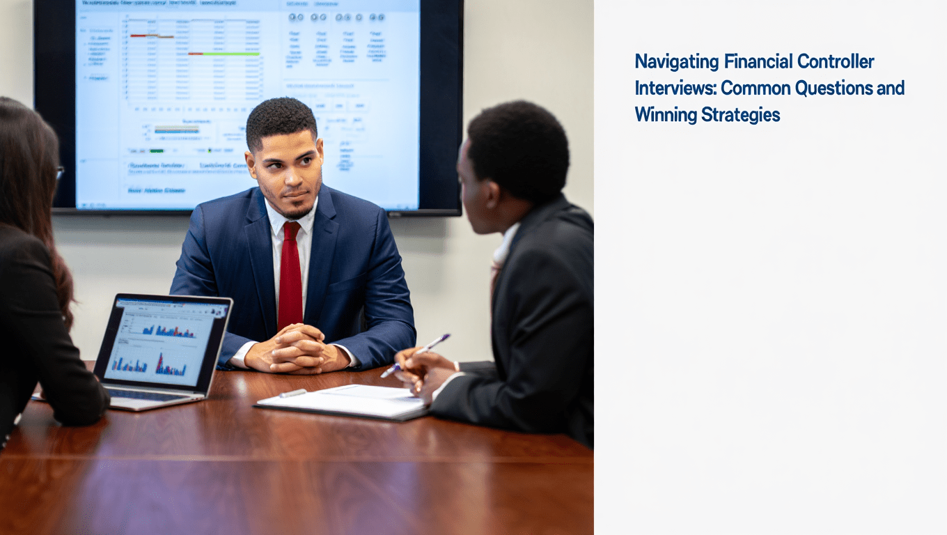 Navigating Financial Controller Interviews: Common Questions