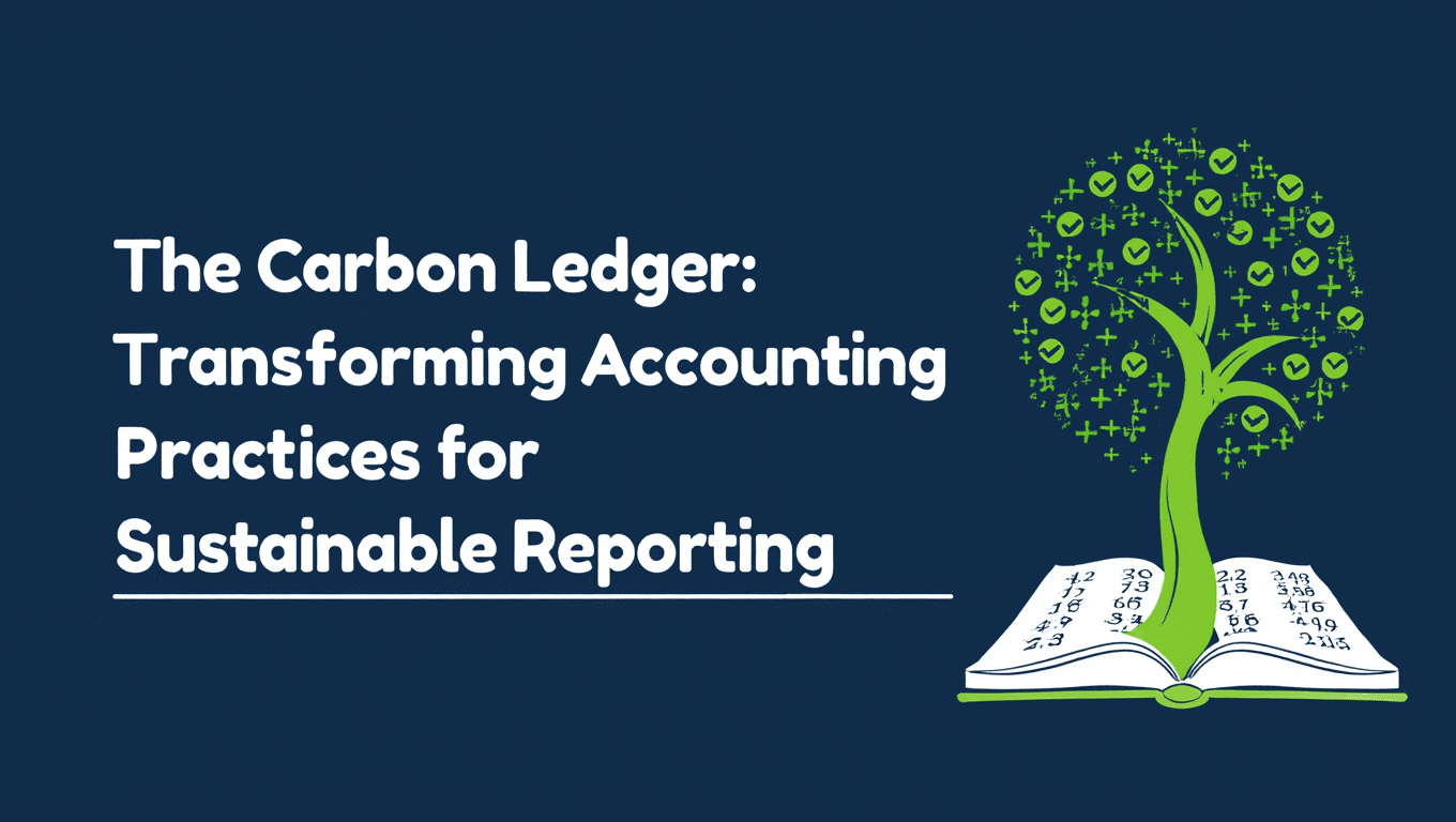 The Carbon Ledger: Transforming sustainable Practices
